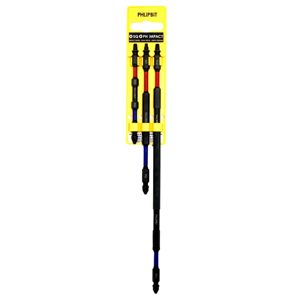 SQUARE & PHILLIPS IMPACT SERIES - TurnX Tools | PHLiPBiT - Double Ended ...